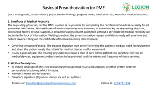 Basics of Preauthorization for DME.pptx