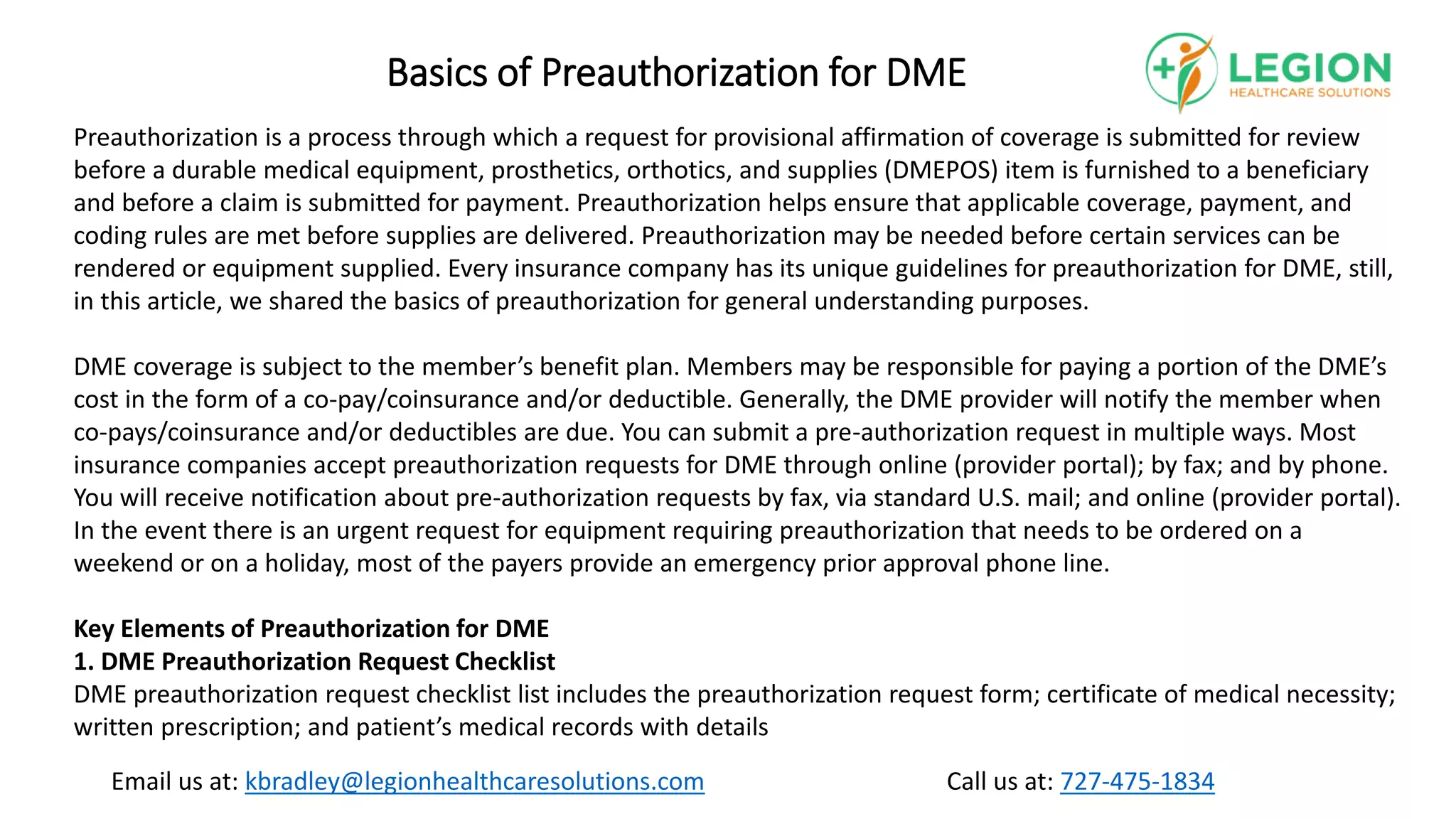 Basics of Preauthorization for DME.pdf