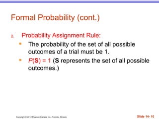 Basics of probability | PPT