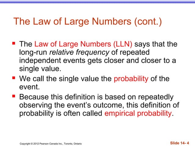 Basics of probability | PPT