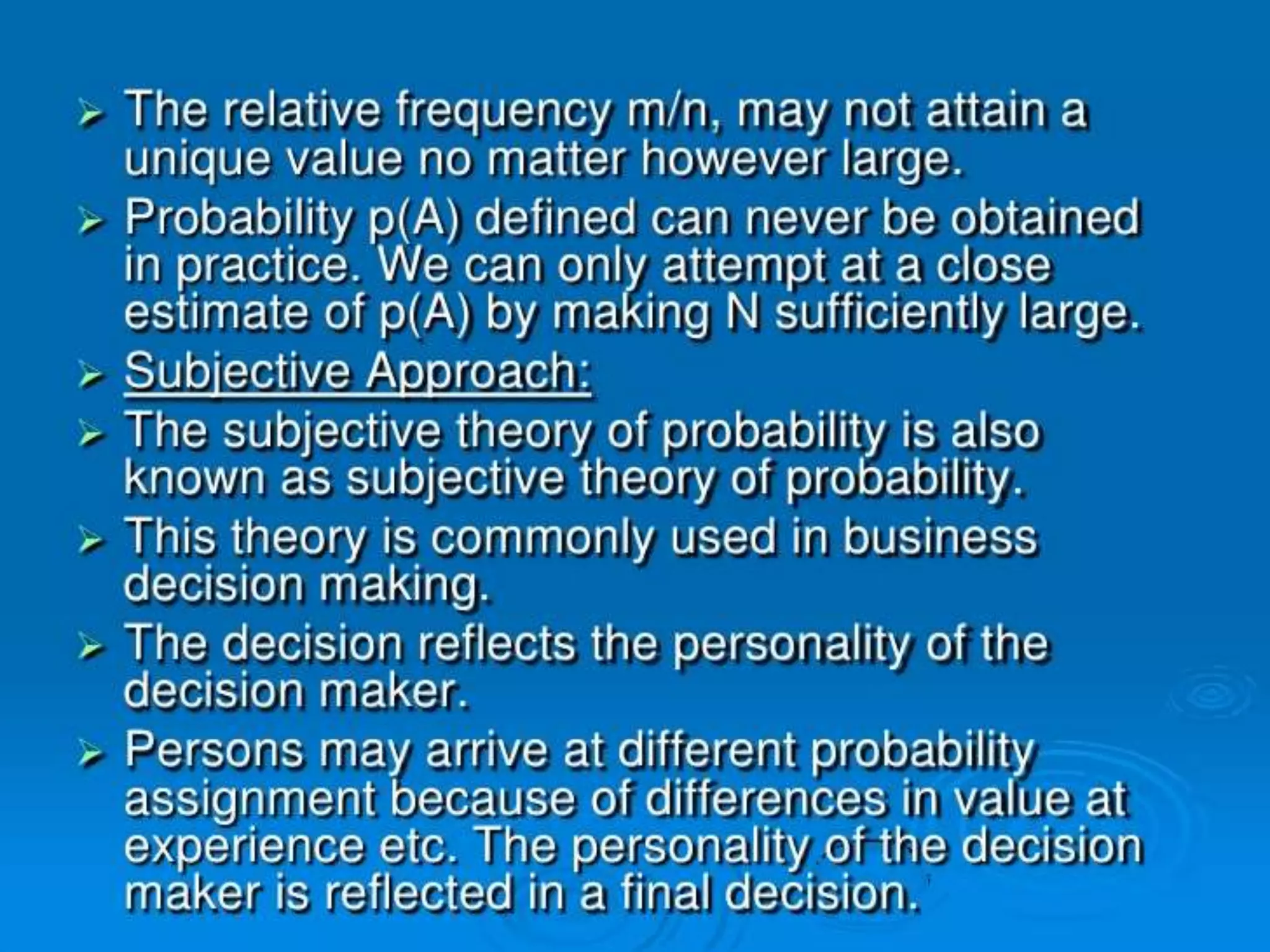 Basics of probability 9 | PPTX