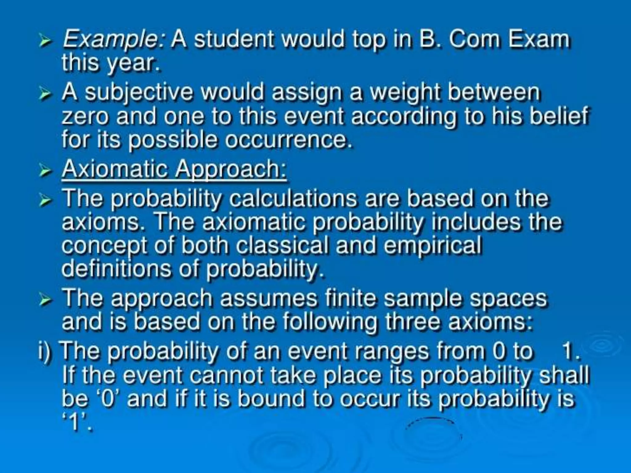 Basics of probability 9 | PPTX