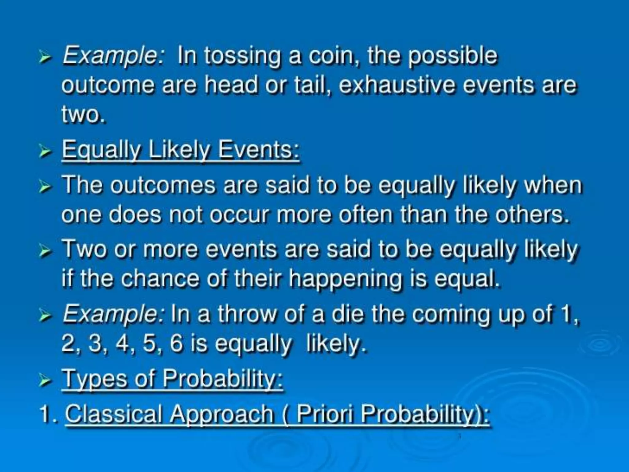 Basics of probability 9 | PPTX