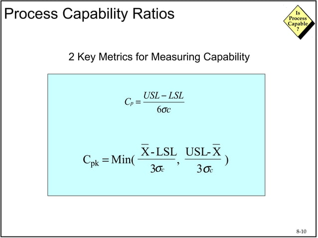Basics of Process Capability | PPT | Technology & Computing