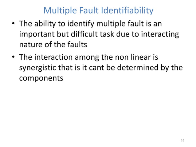 Basics Of Process Fault Detection And Diagnostics Pptx Operating