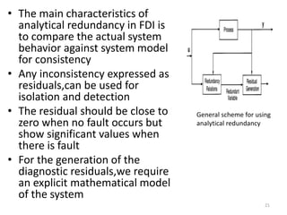 Basics of process fault detection and diagnostics | PPTX