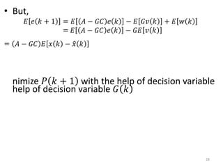 Basics of process fault detection and diagnostics | PPTX