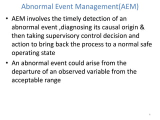 Basics of process fault detection and diagnostics | PPTX