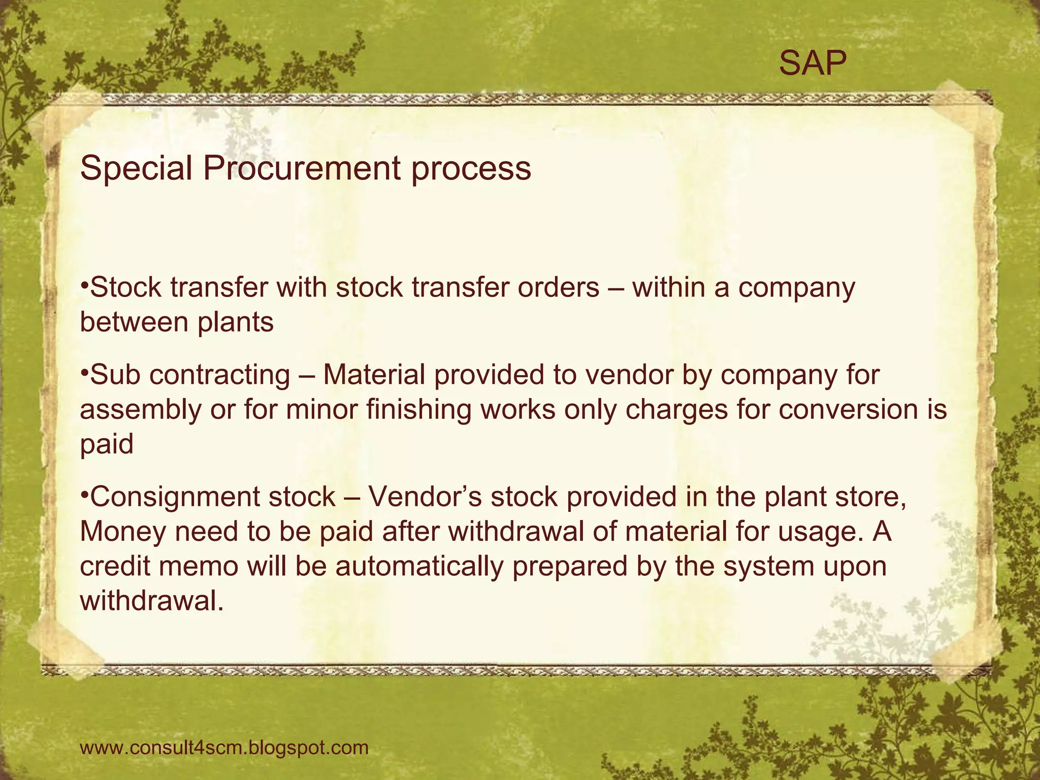 Basics Of Procurement Process | PPT