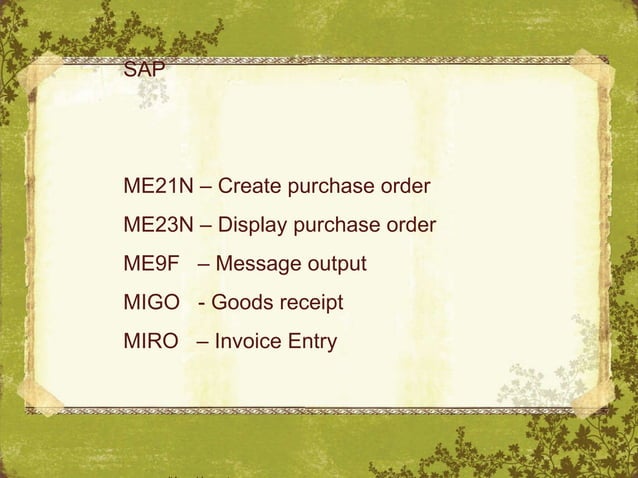 Basics Of Procurement Process | PPT