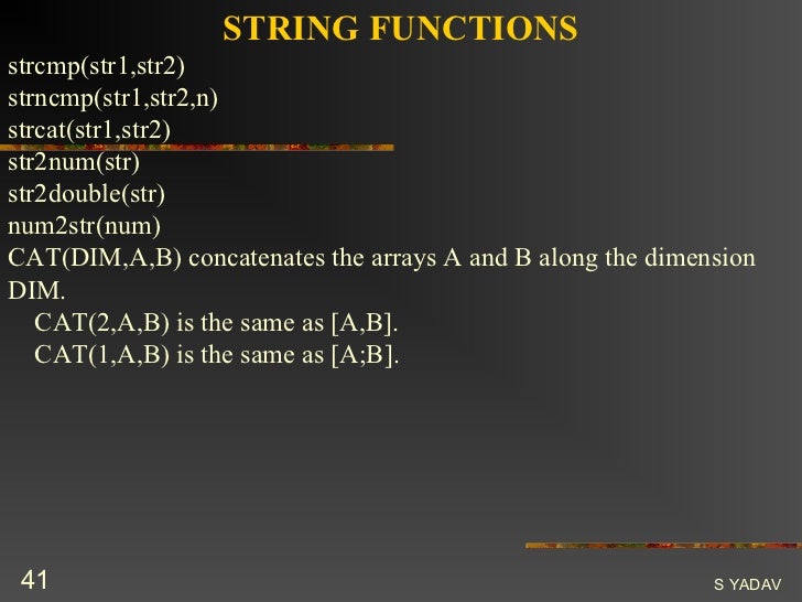 Basics of programming in matlab