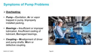 Basics of pumps | PPTX