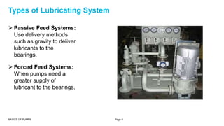 Basics of pumps | PPTX