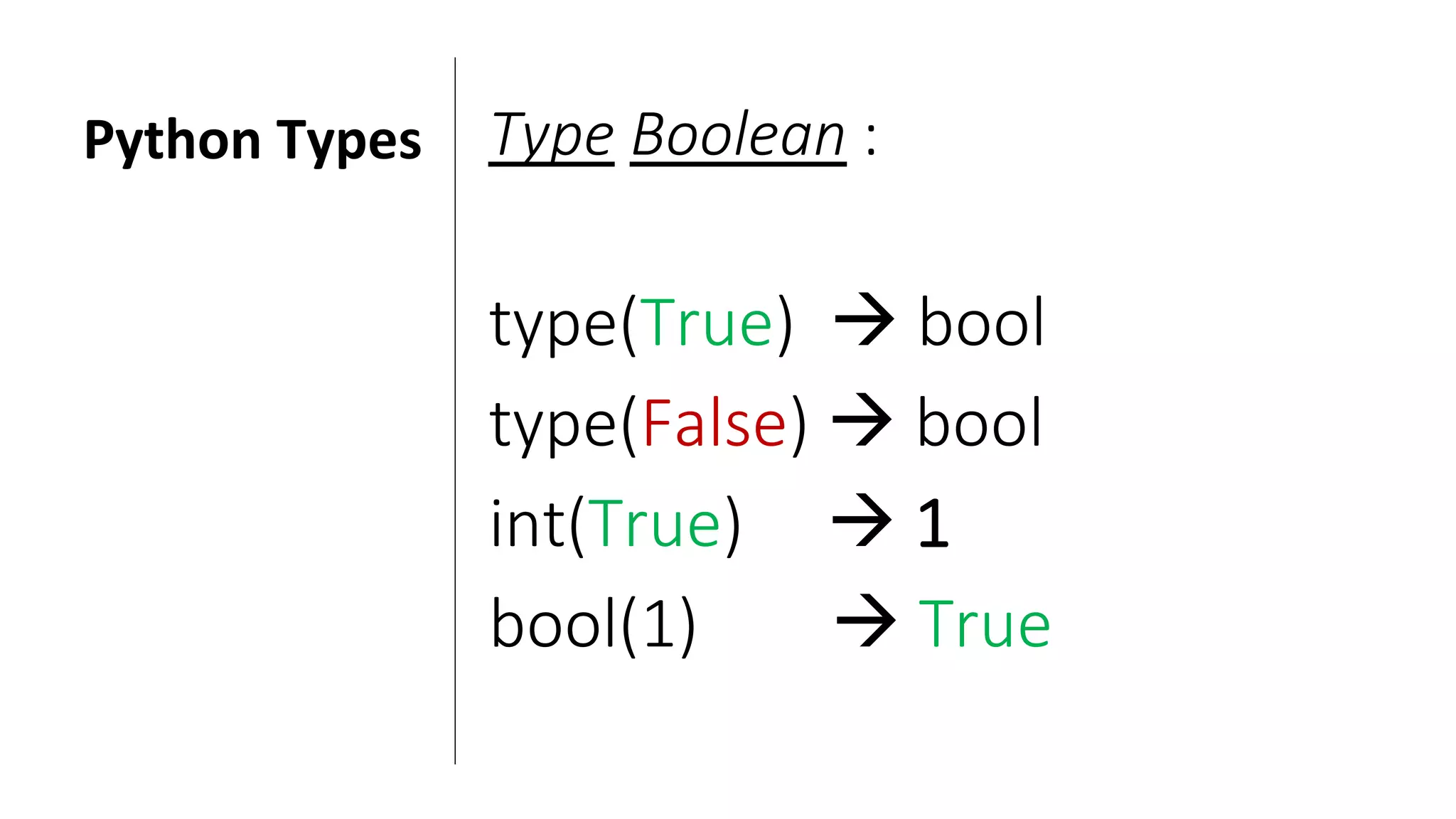 Basics of python 3 | PPT