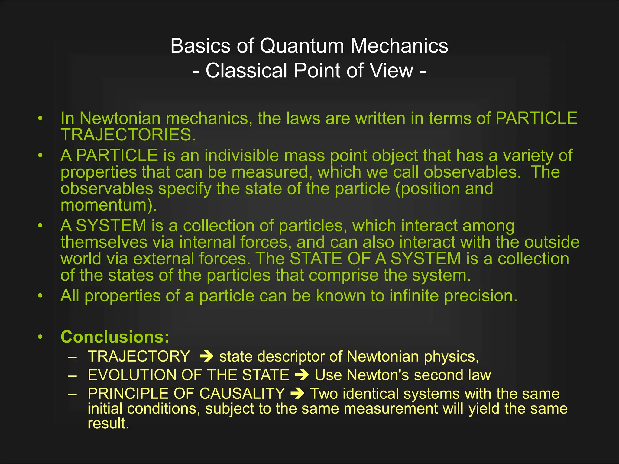 Basics of Quantum Mechanics: - Why Quantum Physics? - | PPT