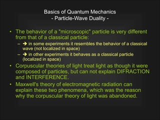 Basics of Quantum Mechanics: - Why Quantum Physics? - | PPT