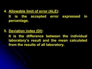 Basics of quality assurance laboratory services | PDF
