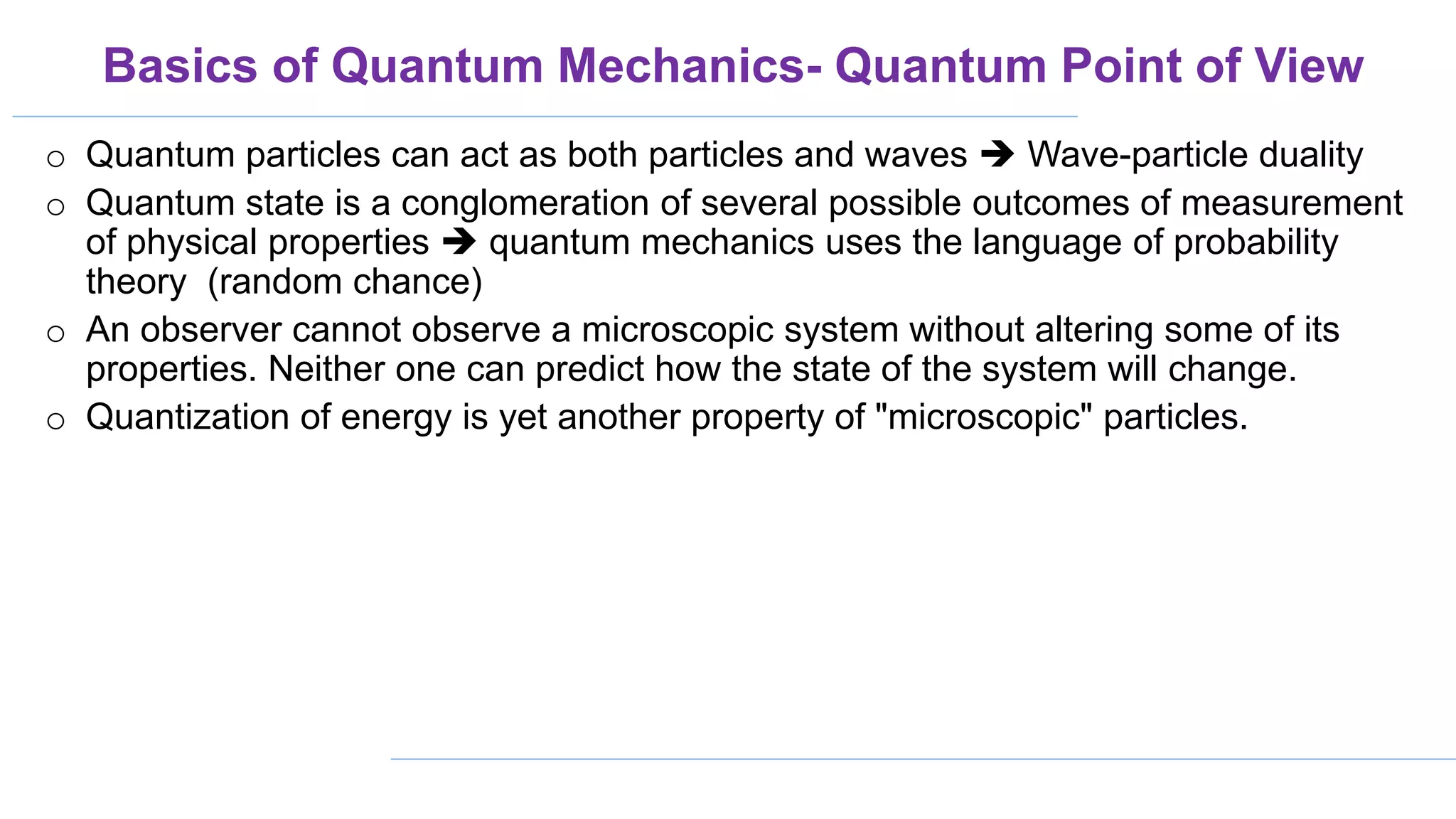 Basics of Quantum Mechanics-I.pptx