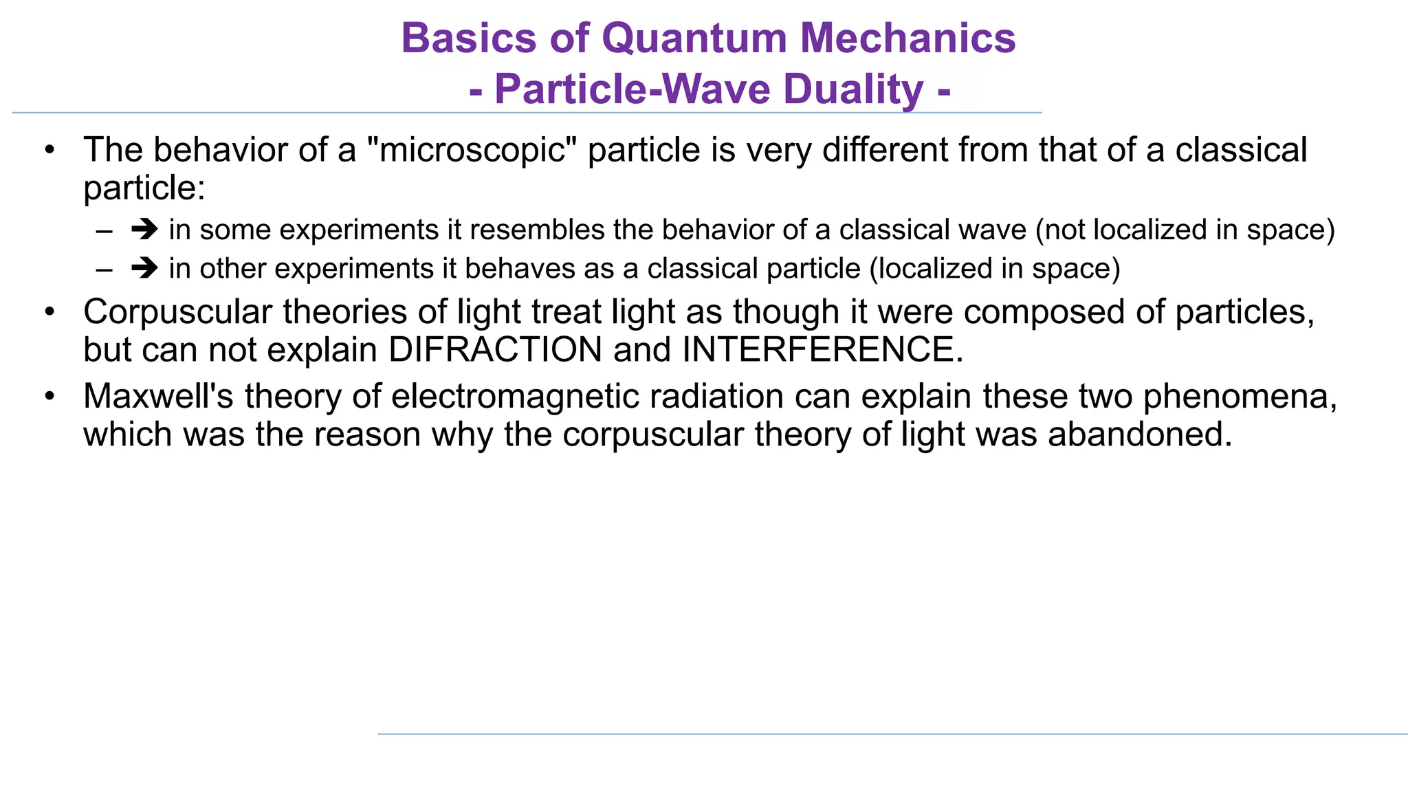 Basics of Quantum Mechanics-I.pptx