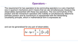 Basics of Quantum Mechanics-II.pptx