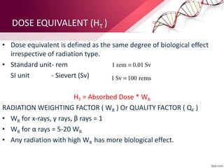 Basics of Radiation | PPTX