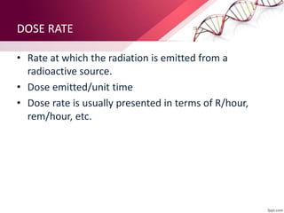 Basics of Radiation | PPTX