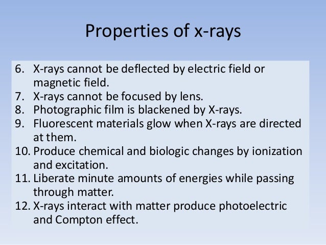Basics of radiation and production of x rays