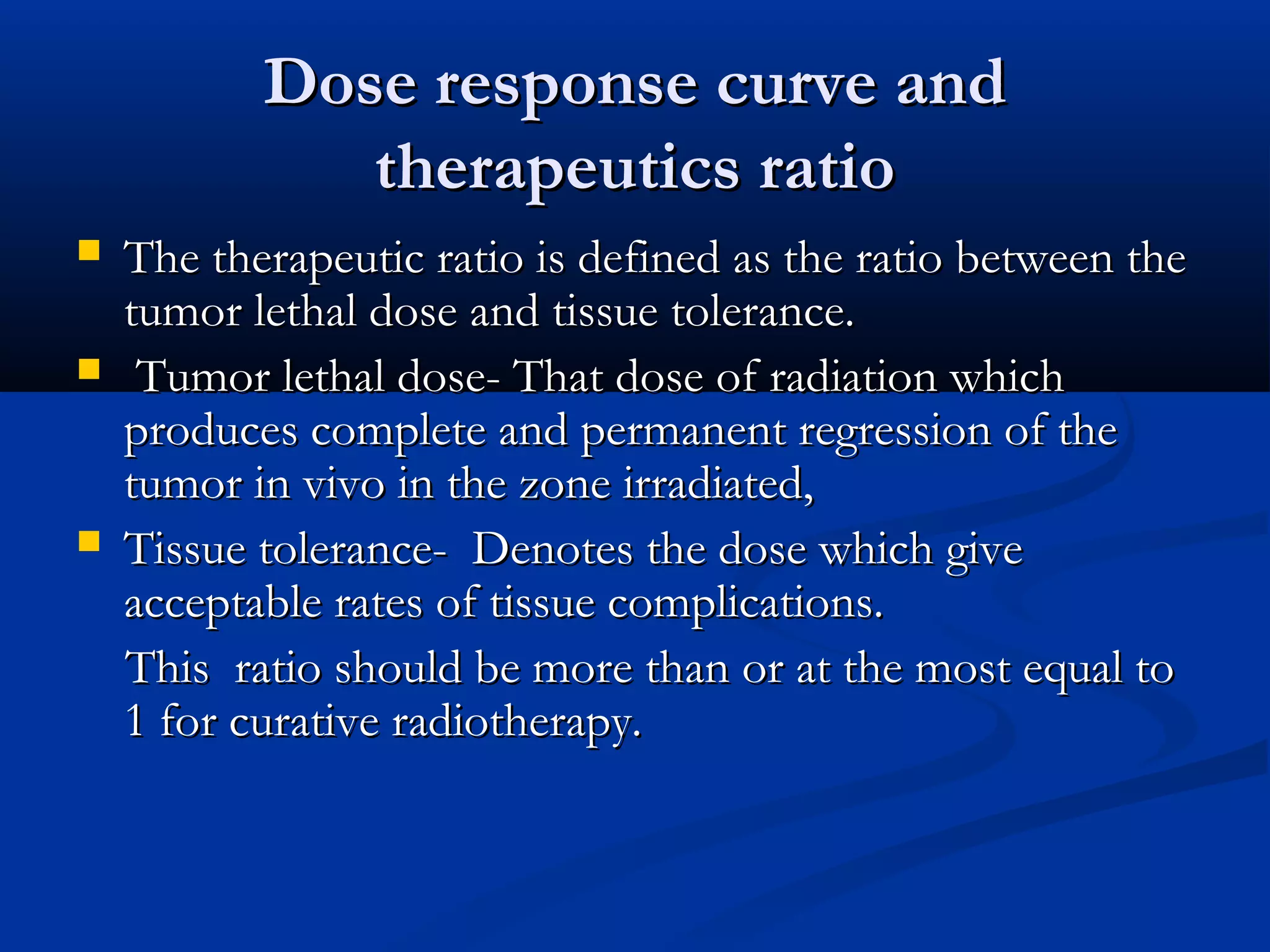 Basics of radiobiology | PPT
