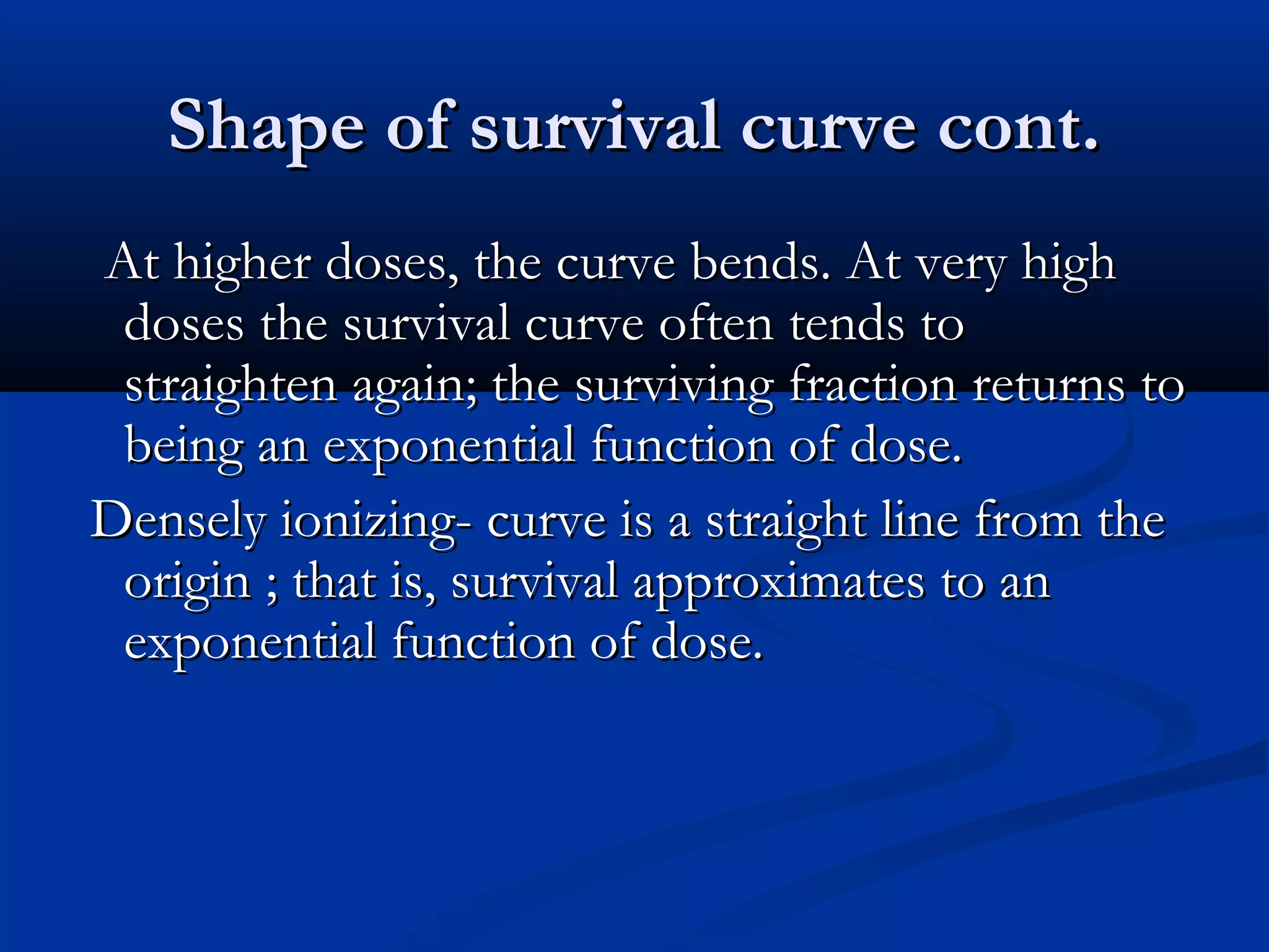 Basics of radiobiology | PPT