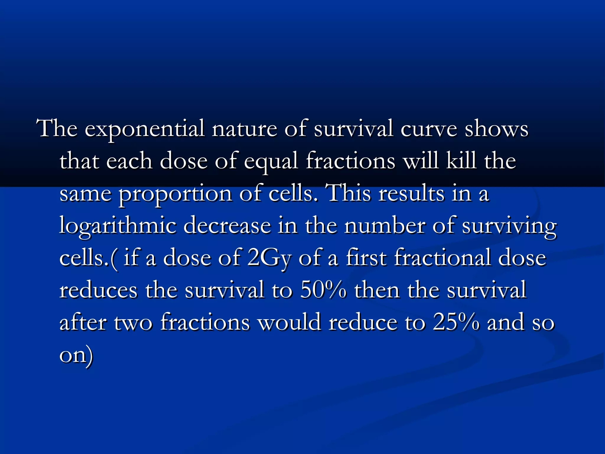 Basics of radiobiology | PPT