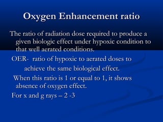 Basics of radiobiology | PPT