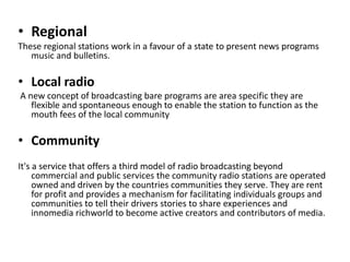 Basics of radio production | PPTX