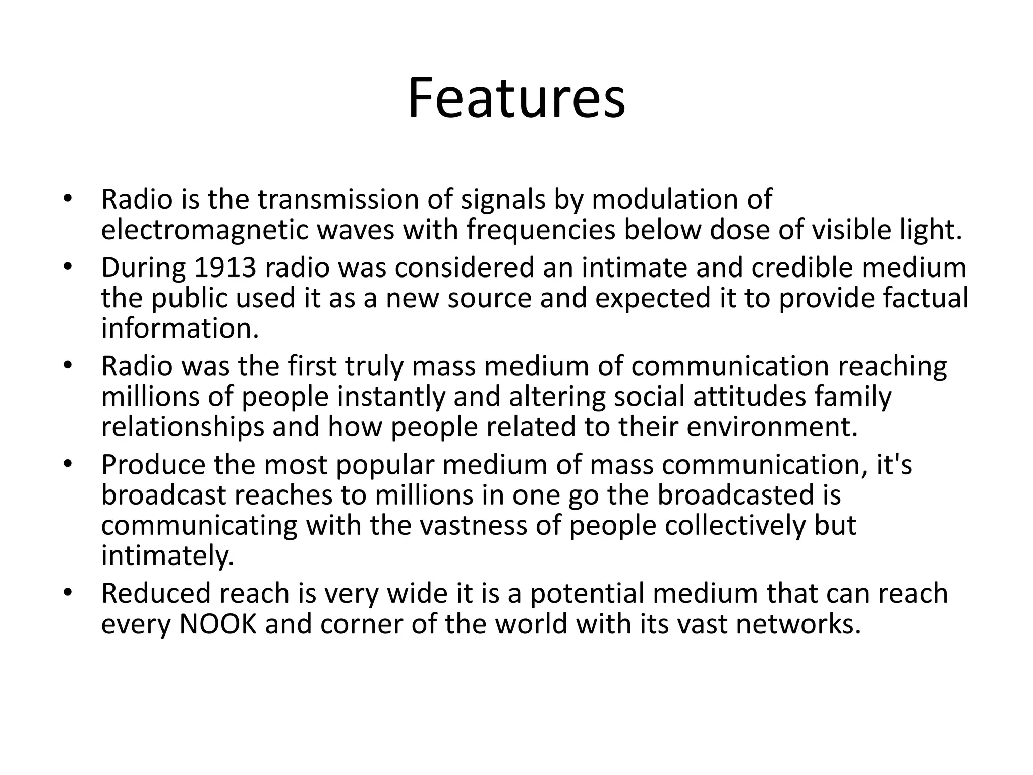 Basics of radio production | PPTX