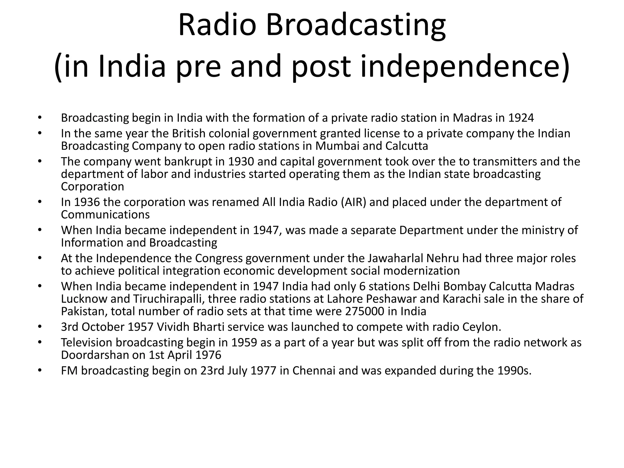 Basics of radio production | PPTX