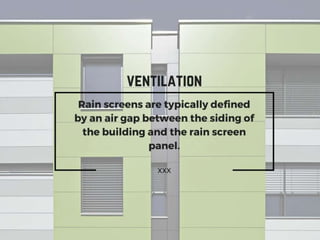 The Basics of Rain Screen Systems | PPTX