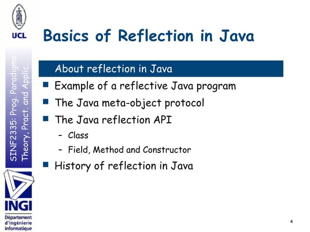 Basics of reflection in java | PDF