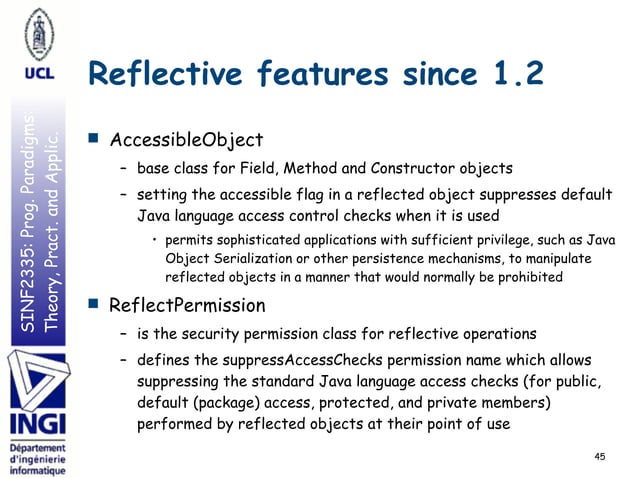 Basics of reflection in java | PDF