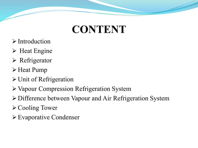 Basics of refrigeration_lect_1 | PPT