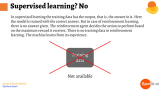 Basics of Reinforcement Learning | PPT