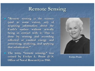 Basics of remote sensing, pk mani | PPT