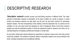 Basics of research | PPT