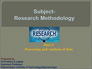Basics of Research Methodology- Part-III.ppt