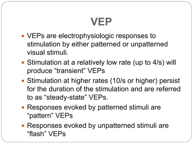 Basics of rnst,vep ,baer and emg | PPT
