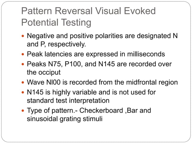 Basics of rnst,vep ,baer and emg | PPT
