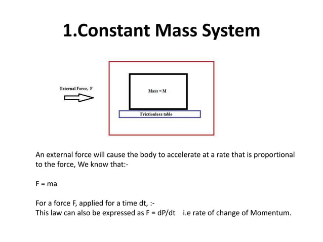 Basics of Rocket Propulsion Part 2 The Thrust Equation | PPTX