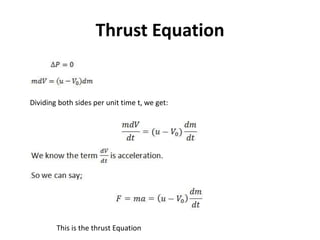 Basics of Rocket Propulsion Part 2 The Thrust Equation | PPT