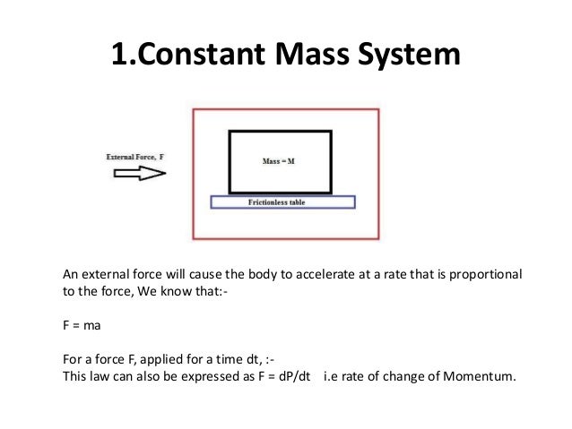 Basics of Rocket Propulsion Part 2 The Thrust Equation