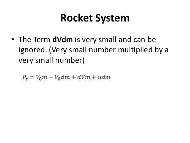 Basics of Rocket Propulsion Part 2 The Thrust Equation