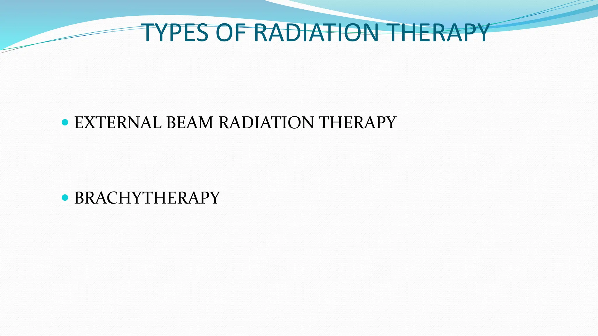 BASICS OF RADIATION THERAPY/RADIATION ONCOLOGY | PPTX