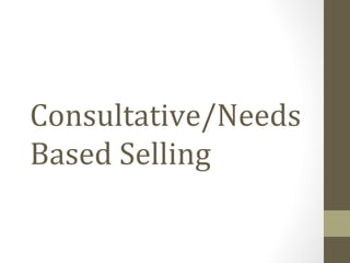 Basics of Sales | PPT
